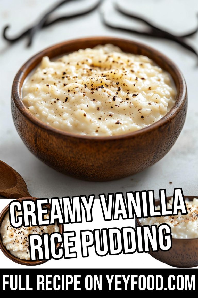 Creamy Vanilla Rice Pudding - Yeyfood.com: Recipes, cooking tips, and ...