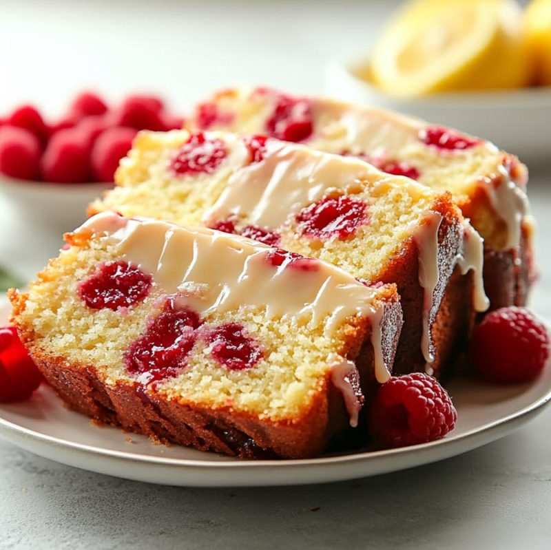 Raspberry Lemon Pound Cake - Yeyfood.com: Recipes, cooking tips, and ...