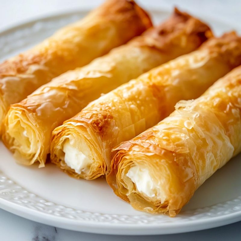 Baked Cream Cheese Rangoon Rolls - Yeyfood.com: Recipes, cooking tips ...