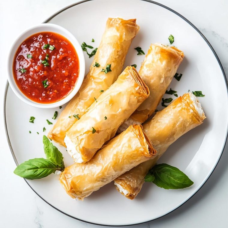 Baked Cream Cheese Rangoon Rolls - Yeyfood.com: Recipes, cooking tips ...