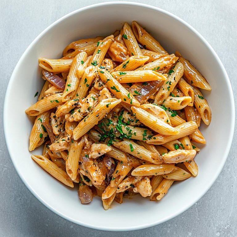 Caramelized French Onion Chicken Pasta - Yeyfood.com: Recipes, cooking ...