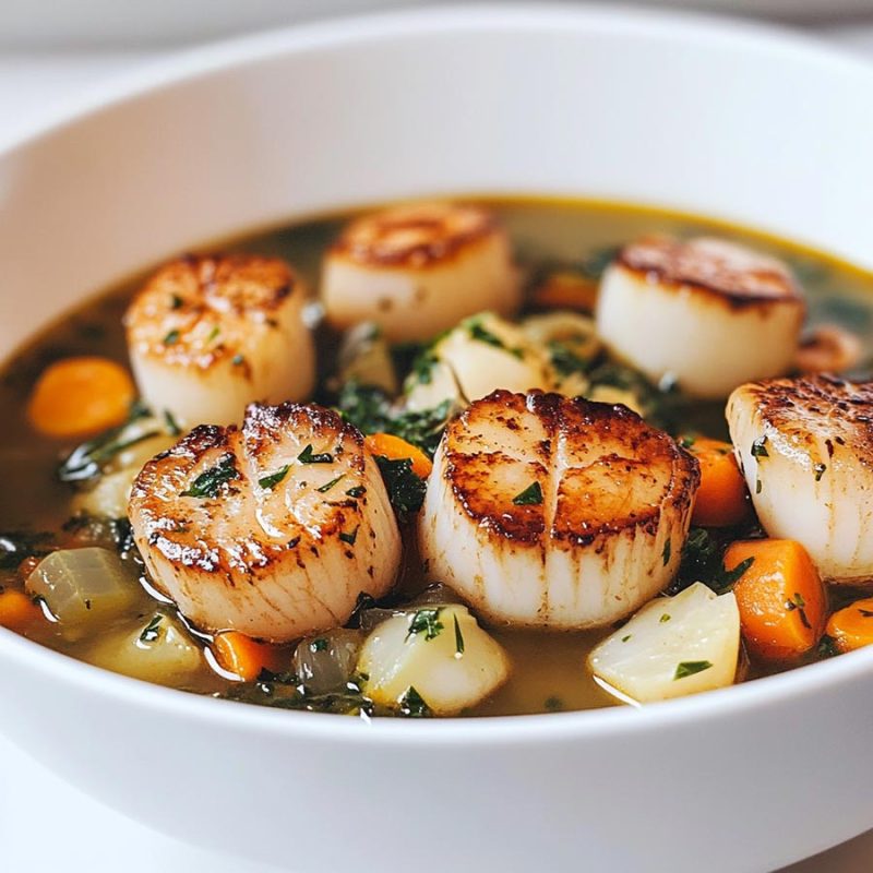 Seared Scallop Winter Vegetable Stew - Yeyfood.com: Recipes, cooking ...
