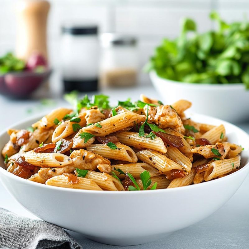 Caramelized French Onion Chicken Pasta - Yeyfood.com: Recipes, cooking ...
