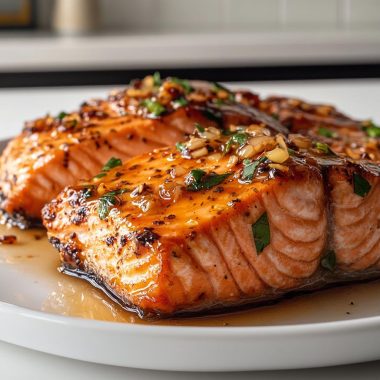 Sticky Garlic Honey Salmon - Yeyfood.com: Recipes, cooking tips, and ...