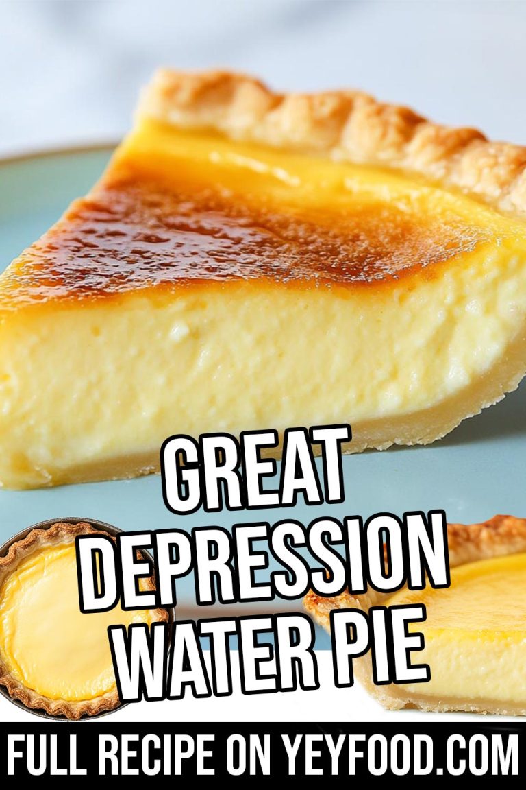 Great Depression Water Pie - Yeyfood.com: Recipes, cooking tips, and ...