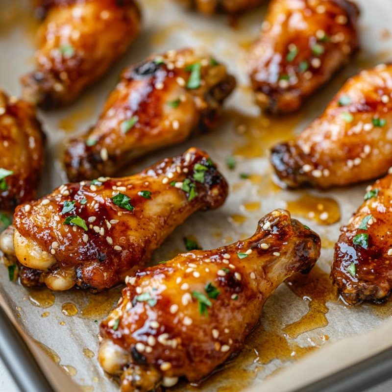 Sticky Honey Chicken Wings - Yeyfood.com: Recipes, cooking tips, and ...