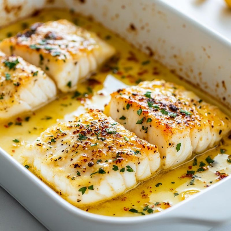 Lemon Butter Baked Cod - Yeyfood.com: Recipes, cooking tips, and ...
