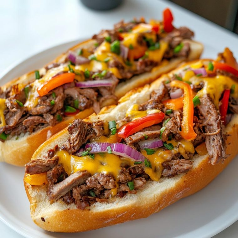 Philly Cheesesteak Subs - Yeyfood.com: Recipes, cooking tips, and ...