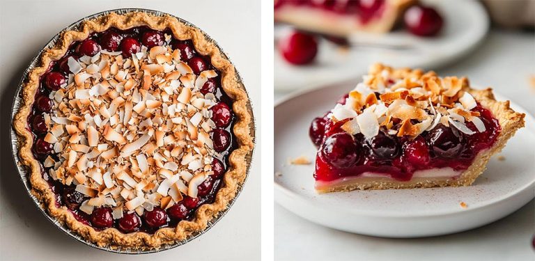 Macaroon Cherry Pie - Yeyfood.com: Recipes, cooking tips, and kitchen ...