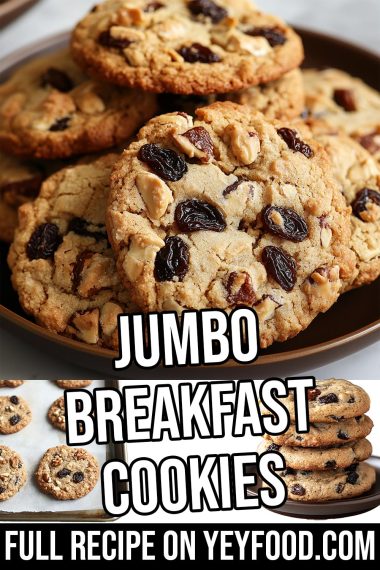 Jumbo Breakfast Cookies - Yeyfood.com: Recipes, cooking tips, and ...
