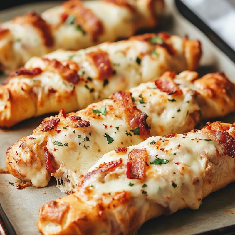 Chicken Bacon Ranch Stuffed Bread - Yeyfood.com: Recipes, cooking tips ...