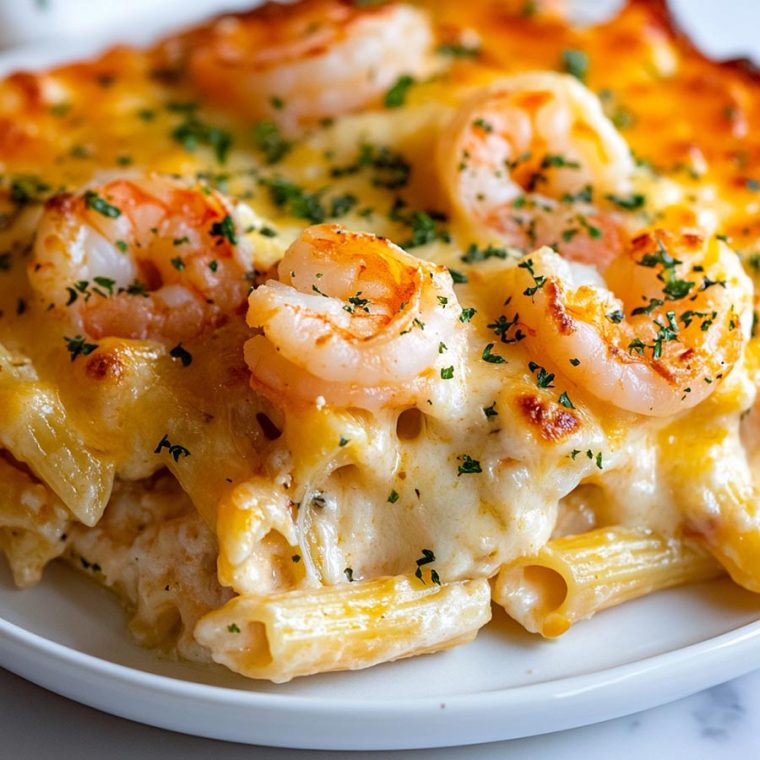 Shrimp Scampi Pasta Bake - Yeyfood.com: Recipes, cooking tips, and ...