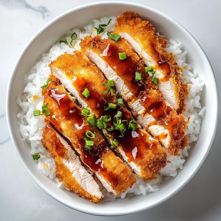 Japanese Katsu Bowls with Tonkatsu Sauce - Yeyfood.com: Recipes ...