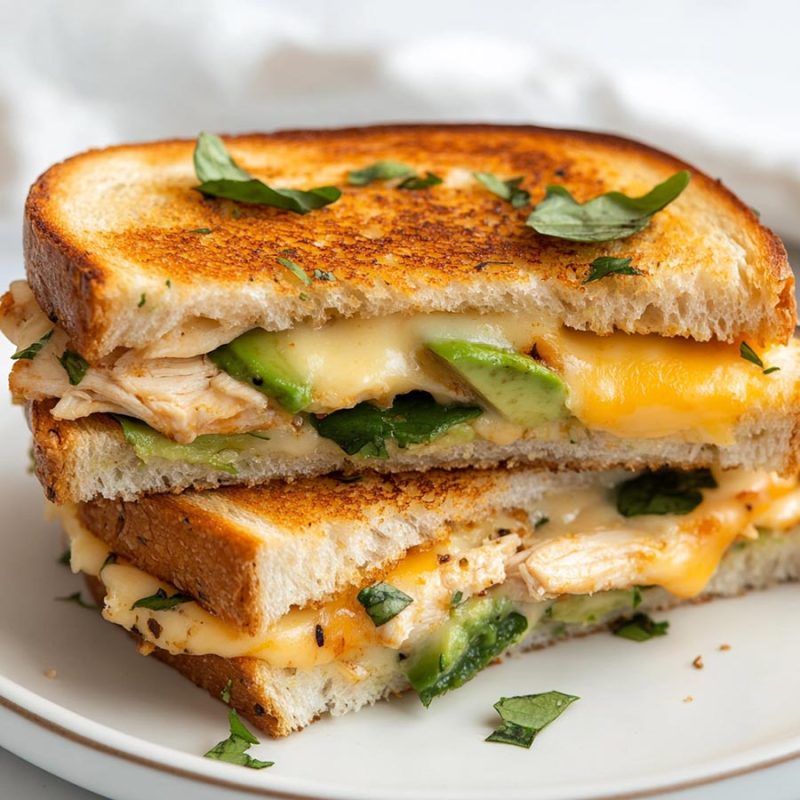 Chicken Avocado Melt Sandwich - Yeyfood.com: Recipes, cooking tips, and ...