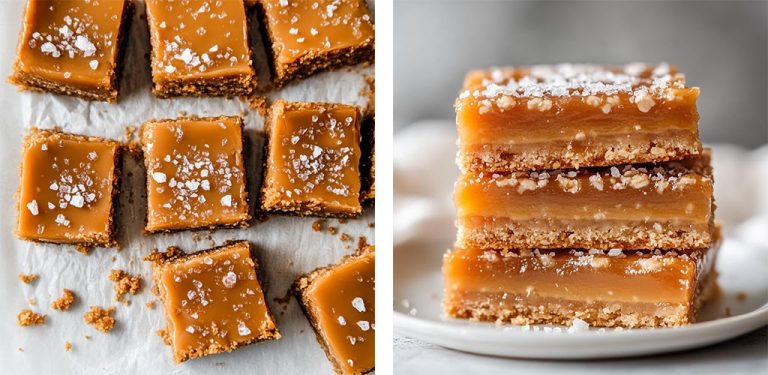 Irresistible Salted Caramel Butter Bars - Yeyfood.com: Recipes, cooking ...