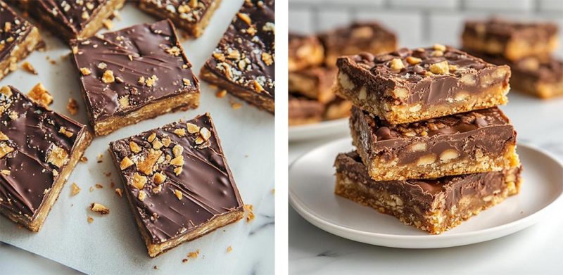 Toffee Chocolate Bars - Yeyfood.com: Recipes, cooking tips, and kitchen ...
