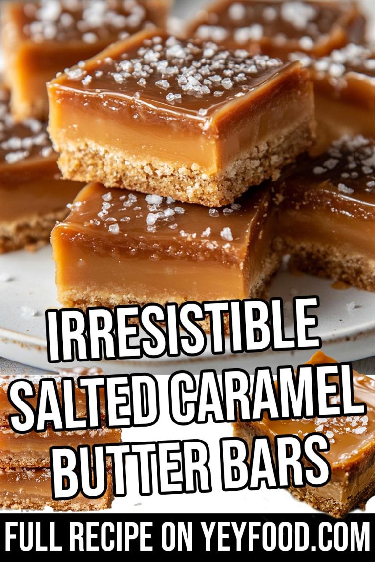 Irresistible Salted Caramel Butter Bars - Yeyfood.com: Recipes, cooking ...