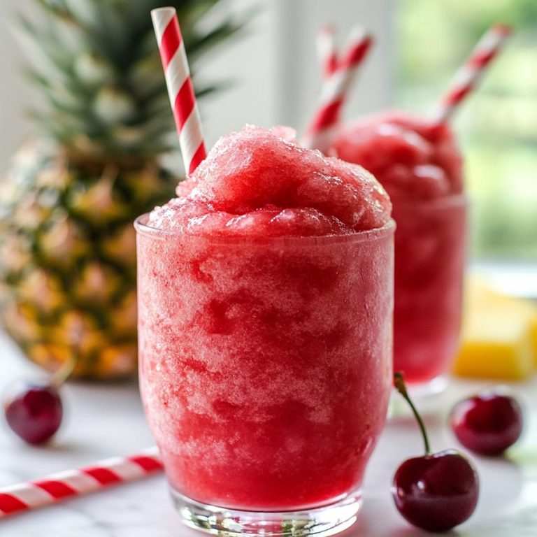 Cherry Pineapple Slush - Yeyfood.com: Recipes, cooking tips, and ...
