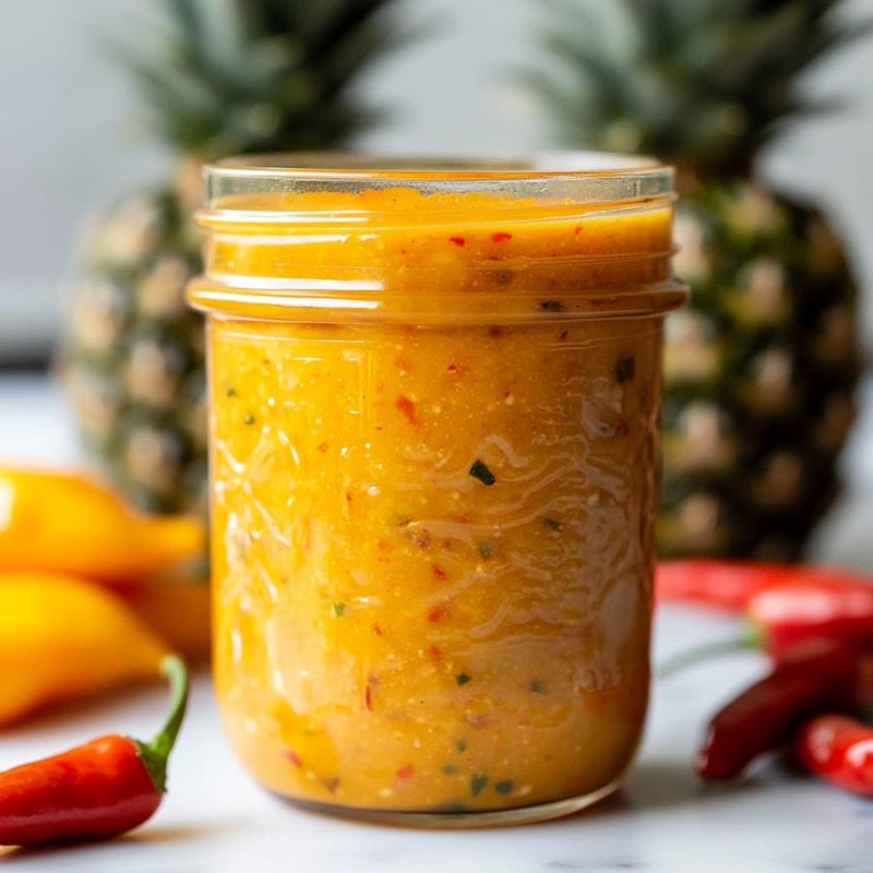 Pineapple Habanero Hot Sauce - Yeyfood.com: Recipes, cooking tips, and kitchen hacks for home ...