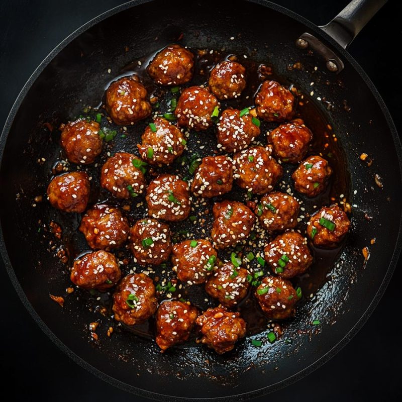 Korean BBQ Meatballs with Spicy Mayo Dip - Yeyfood.com: Recipes ...