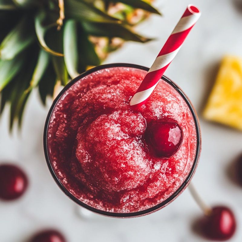 Cherry Pineapple Slush - Yeyfood.com: Recipes, cooking tips, and ...