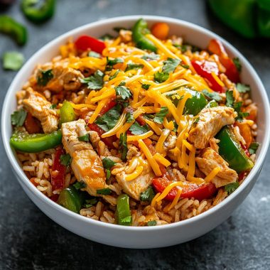 Chicken Fajita Rice - Yeyfood.com: Recipes, cooking tips, and kitchen ...