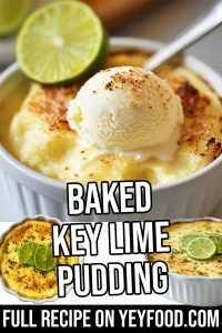 Baked Key Lime Pudding - Yeyfood.com: Recipes, cooking tips, and ...