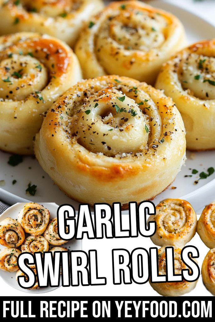 Garlic Swirl Rolls - Yeyfood.com: Recipes, cooking tips, and kitchen ...