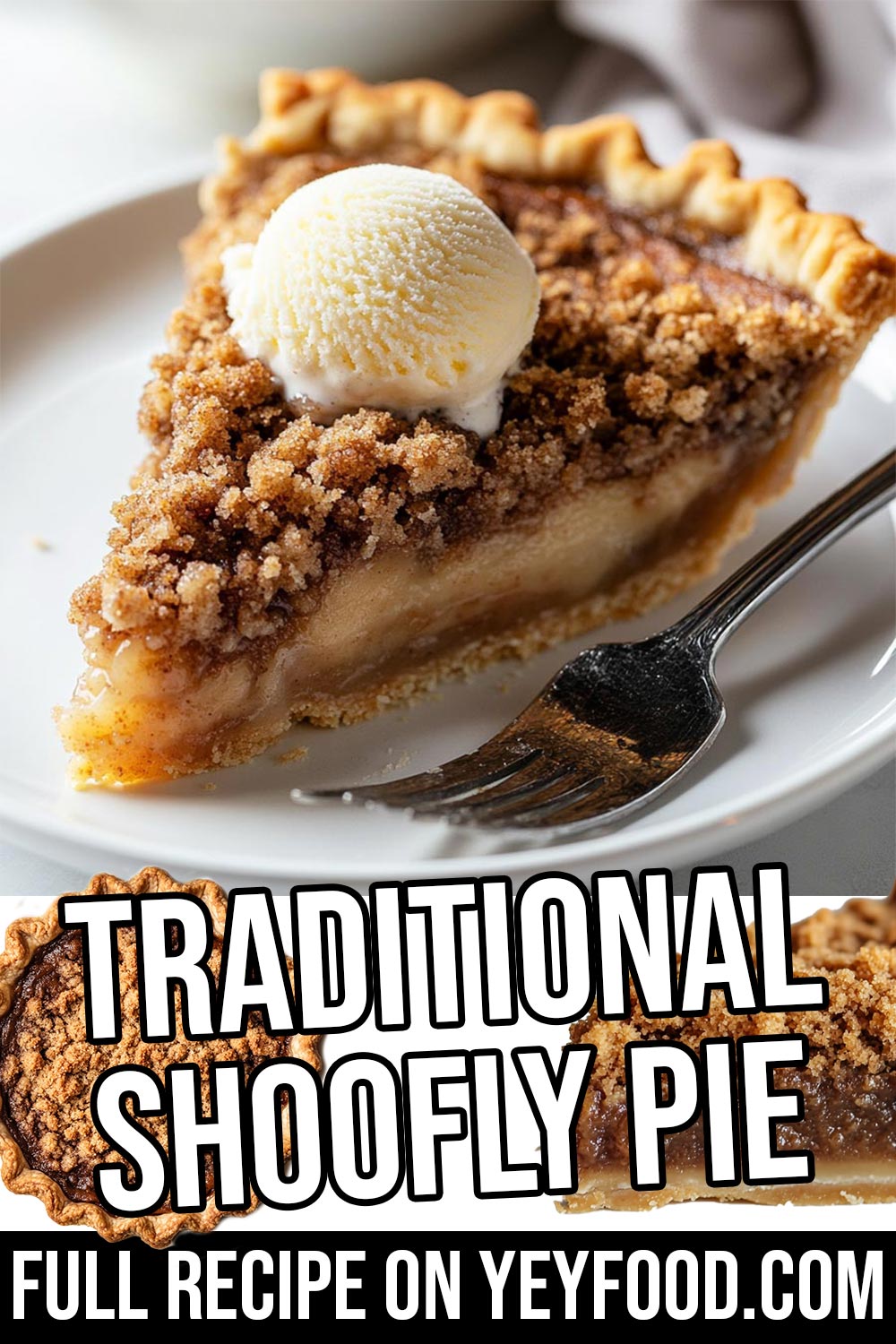 Traditional Shoofly Pie - Yeyfood.com: Recipes, cooking tips, and ...