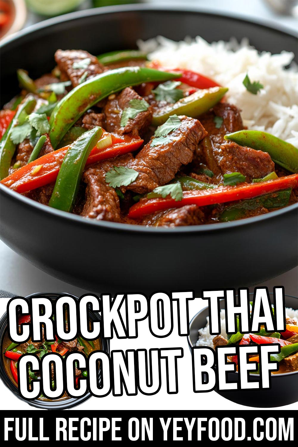Crockpot Thai Coconut Beef - Yeyfood.com: Recipes, cooking tips, and ...