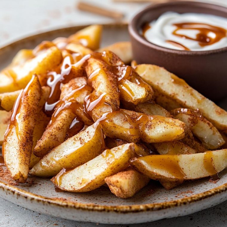 Sweet & Crunchy Apple Wedge Fries - Yeyfood.com: Recipes, cooking tips ...