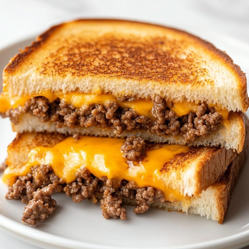 Grilled Cheese Patty Melts - Yeyfood.com: Recipes, cooking tips, and ...