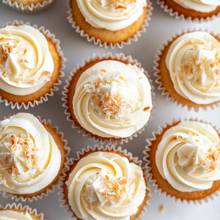 Coconut Cream Cupcakes - Yeyfood.com: Recipes, cooking tips, and ...