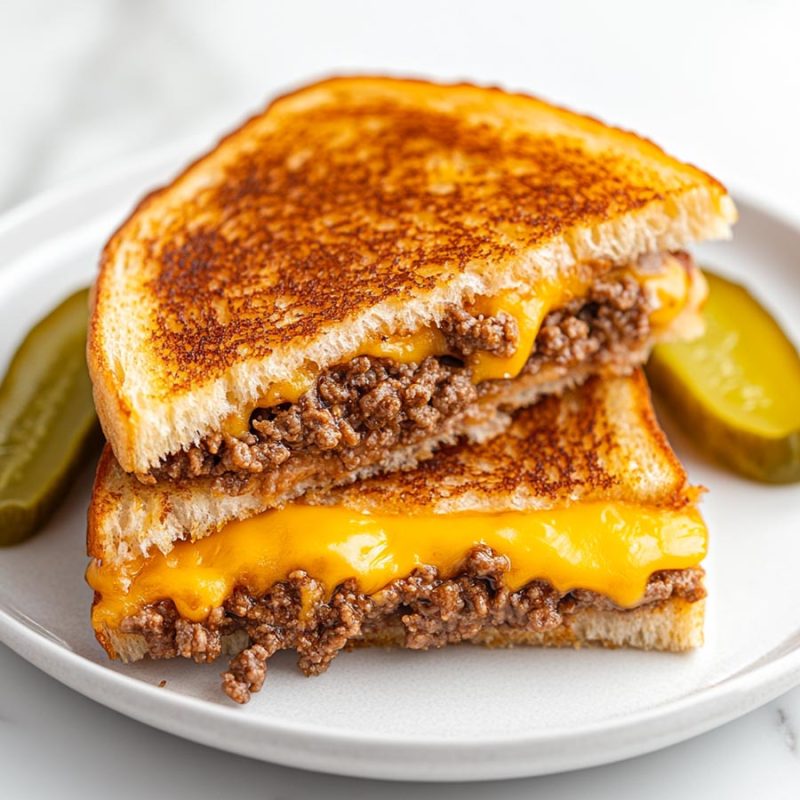 Grilled Cheese Patty Melts - Yeyfood.com: Recipes, cooking tips, and ...