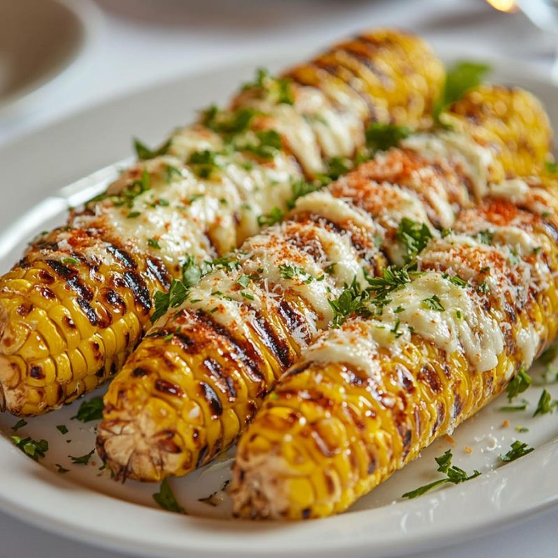 Cheesy Garlic Butter Corn on the Cob - Yeyfood.com: Recipes, cooking ...