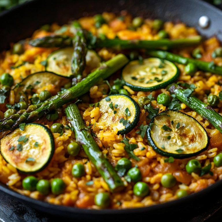 Spring Vegetable Paella - Yeyfood.com: Recipes, cooking tips, and ...