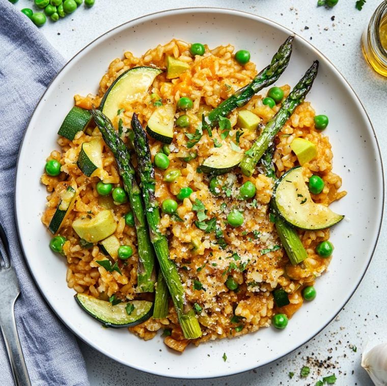 Spring Vegetable Paella - Yeyfood.com: Recipes, cooking tips, and ...