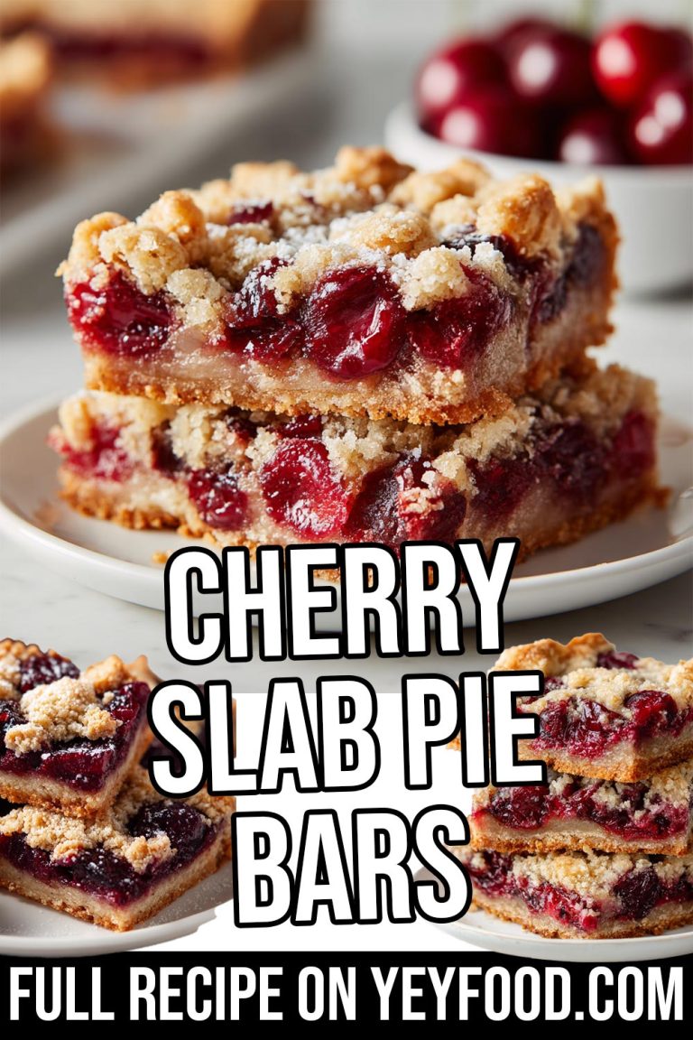 Cherry Slab Pie Bars - Yeyfood.com: Recipes, cooking tips, and kitchen ...