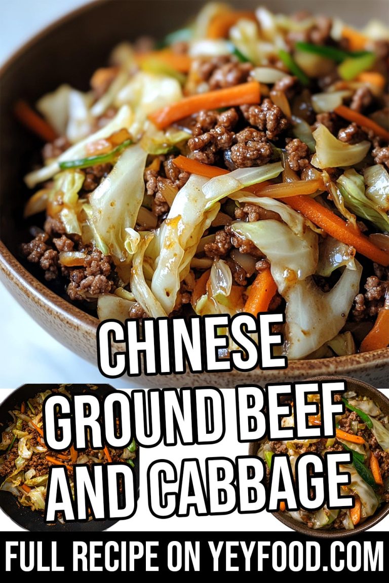 Chinese Ground Beef and Cabbage Stir-Fry - Yeyfood.com: Recipes ...