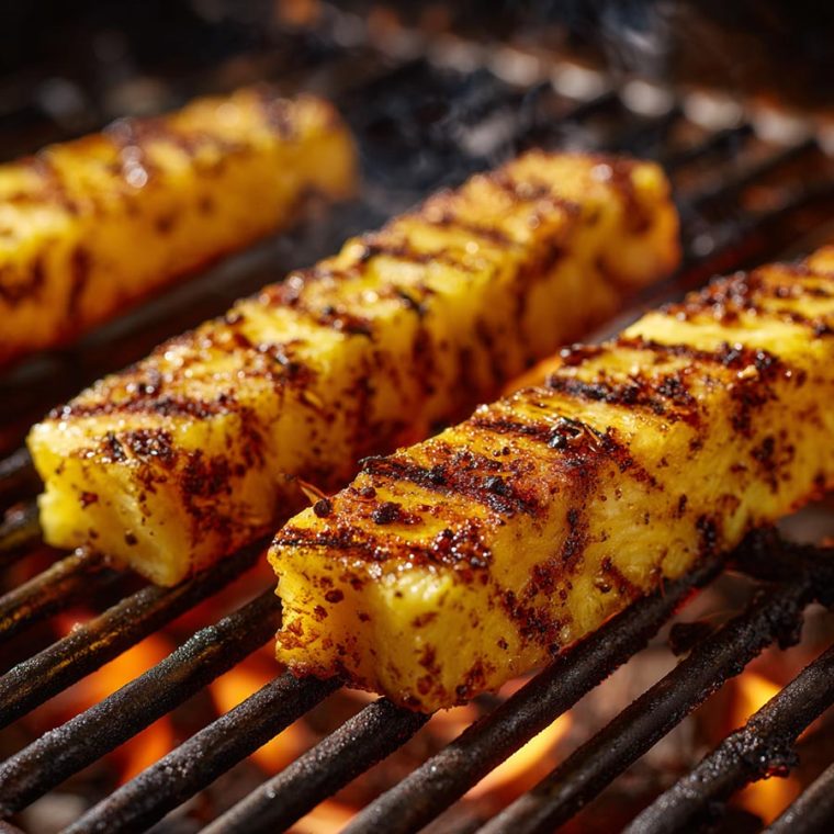 Brown Sugar Grilled Pineapple - Yeyfood.com: Recipes, cooking tips, and ...