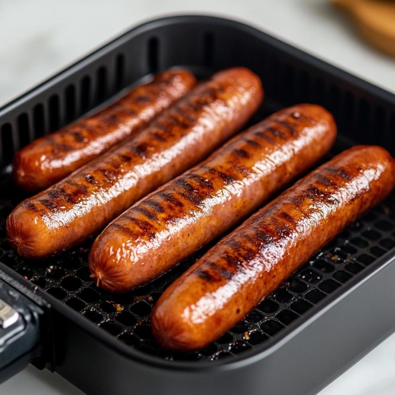 Crispy Air Fryer Hot Dogs - Yeyfood.com: Recipes, cooking tips, and ...
