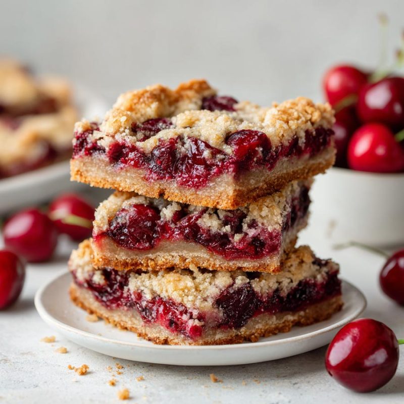 Cherry Slab Pie Bars - Yeyfood.com: Recipes, cooking tips, and kitchen hacks for home cooks of ...