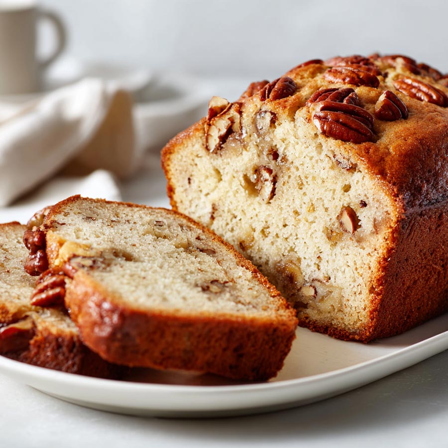 Honey Butter Sweet Alabama Pecan Bread - Yeyfood.com: Recipes, cooking ...