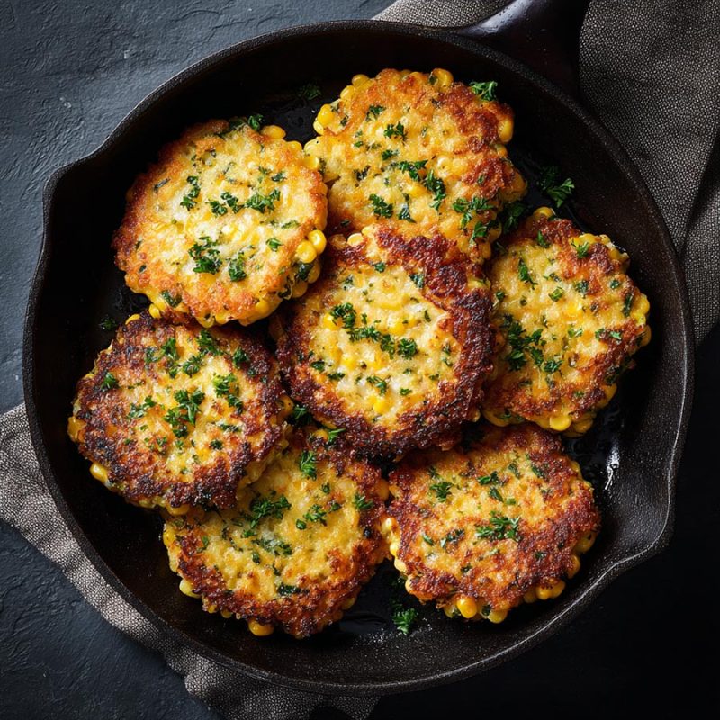 Delicious Cheesy Corn Fritters - Yeyfood.com: Recipes, cooking tips ...