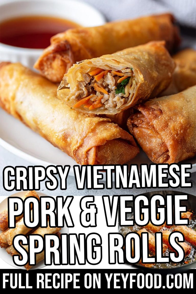 Crispy Vietnamese Pork & Veggie Spring Rolls - Yeyfood.com: Recipes ...