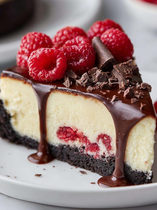 raspberry cheesecake