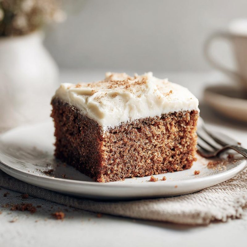 Old Fashioned Spice Cake with Cream Cheese Frosting