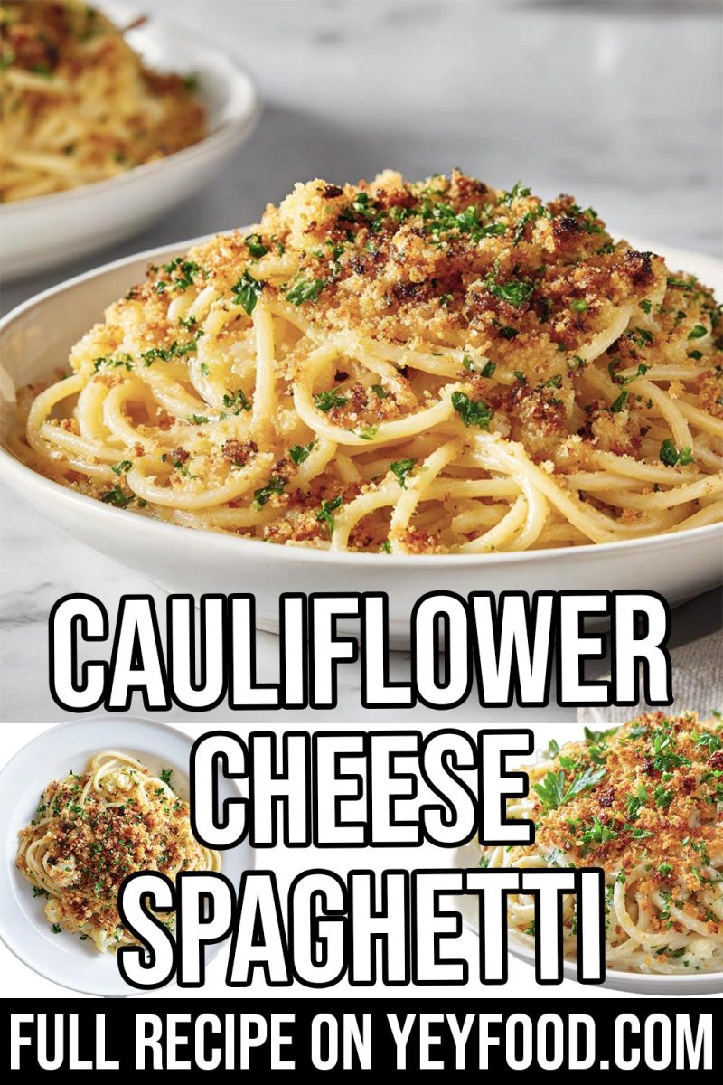 Cauliflower Cheese Spaghetti - Yeyfood.com: Recipes, cooking tips, and ...