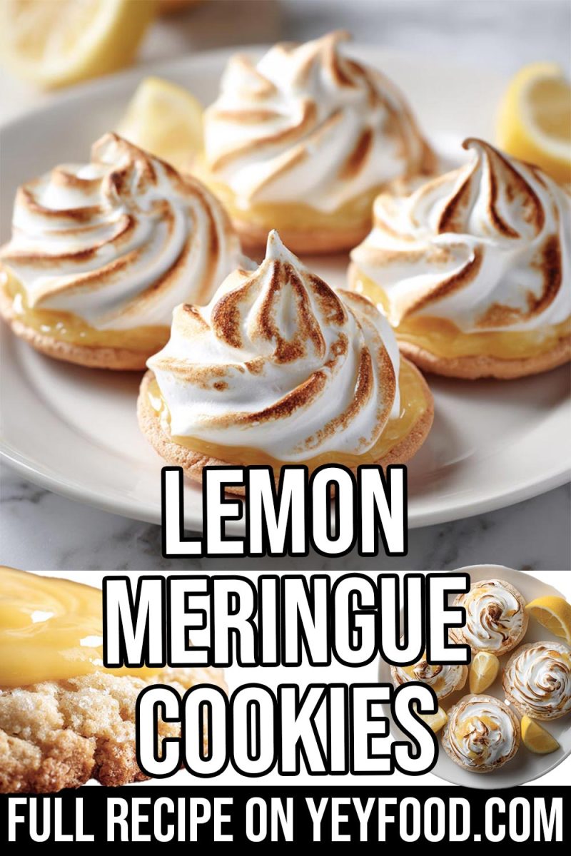 Lemon Meringue Cookies - Yeyfood.com: Recipes, cooking tips, and ...