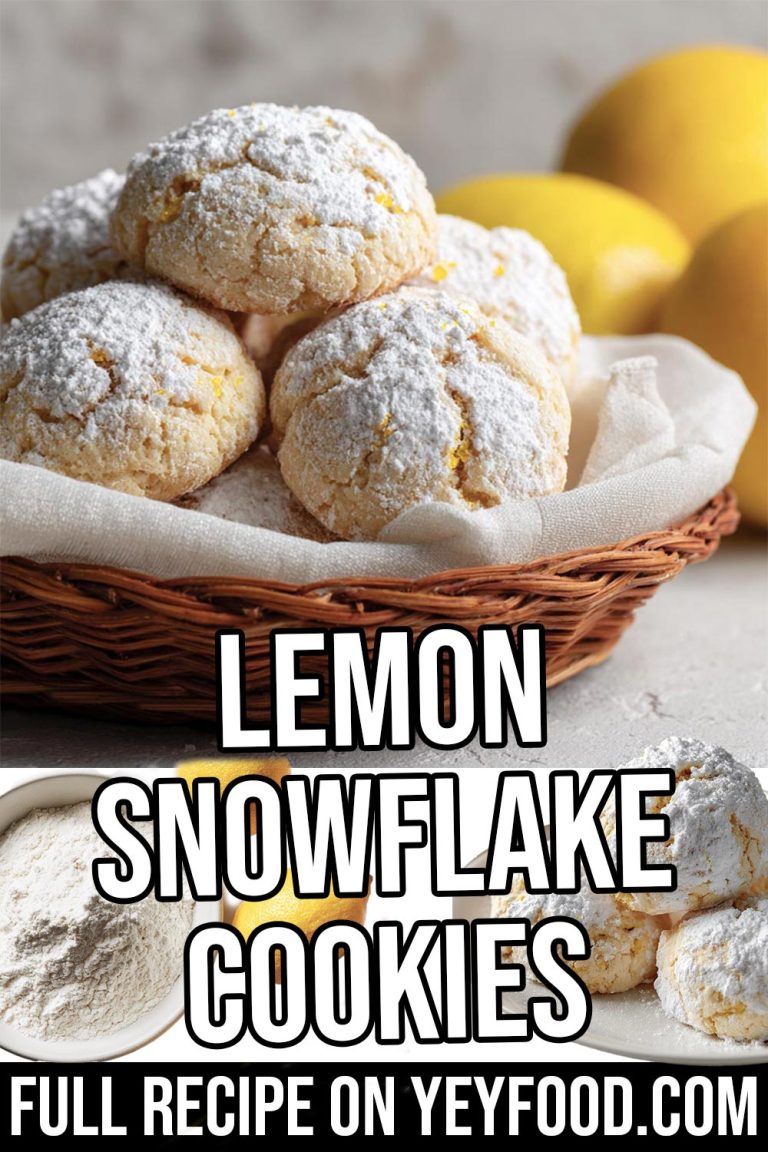 Lemon Snowflake Cookies - Yeyfood.com: Recipes, cooking tips, and ...